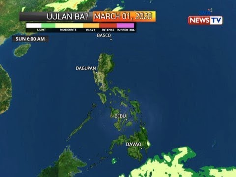 BT: Weather update as of 12:30 PM (February 28, 2020) - YouTube