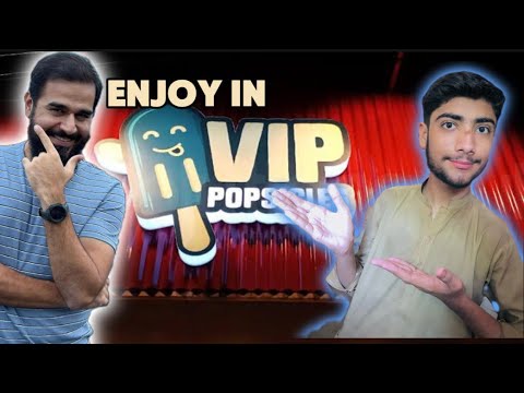 ⁠👩‍ ️‍💋‍👨Enjoy in vip popsicles ||At karachi ||mustafa bhai ka shop par ...