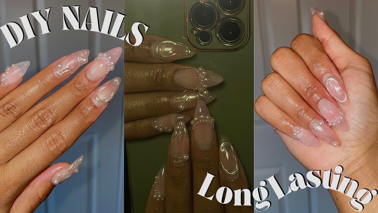 Long-Lasting Nail Application | Custom Press Ons, Builder Gel Tutorial ...