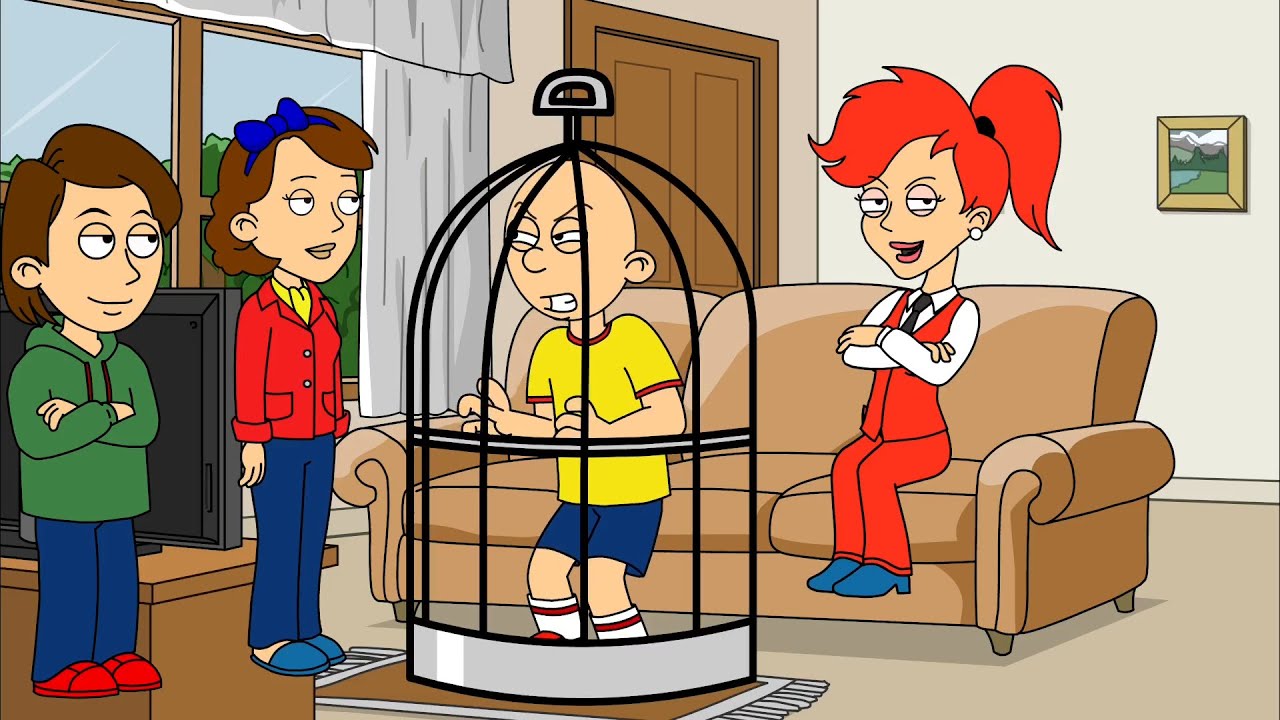 Caillou behaves during Miss Martin's babysitting and gets ungrounded ...