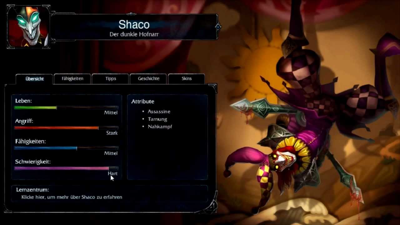 League of Legends | Shaco Jungle Guide | German HD - YouTube