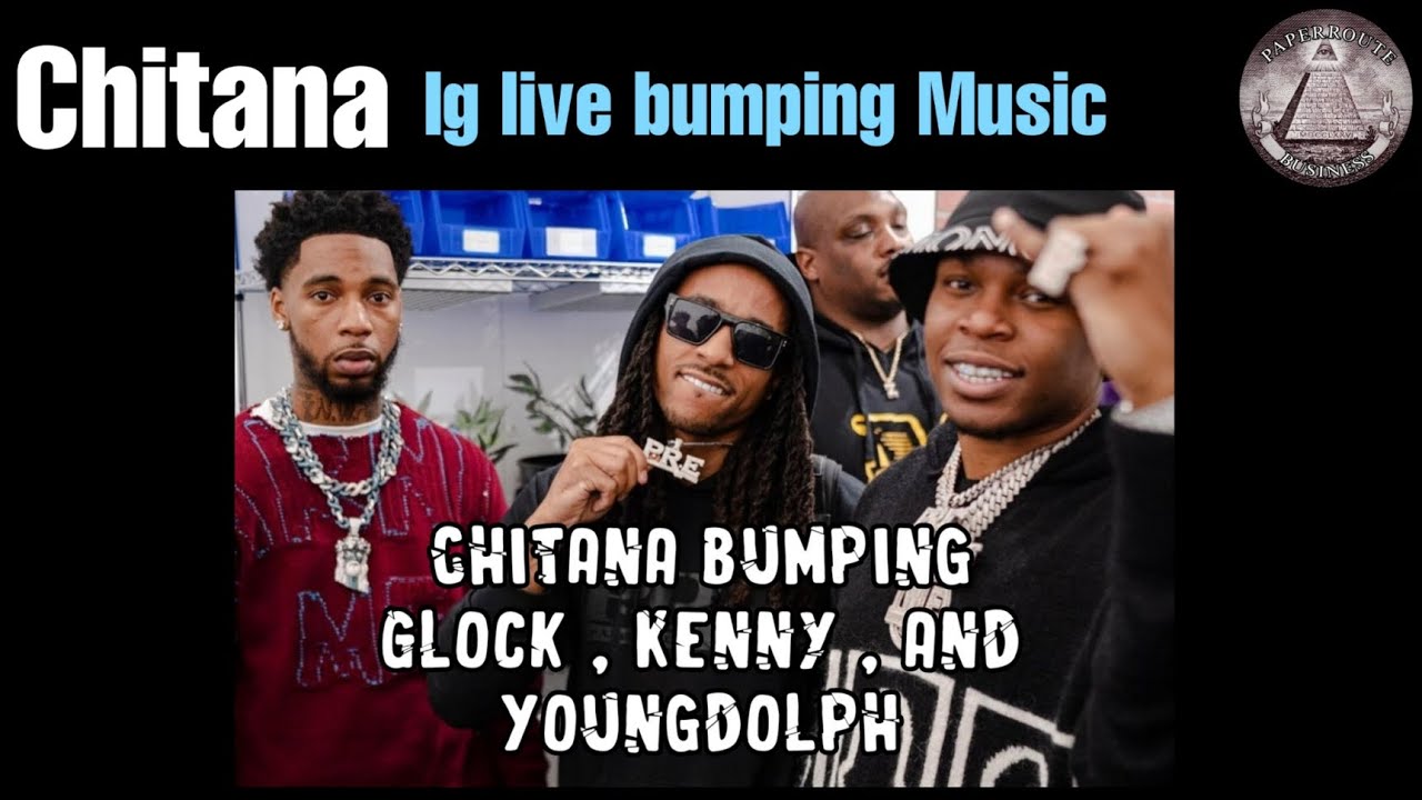 Chitana YoungDolphs artist- bumping the gangs music 💪 PRE5LIFE. - YouTube