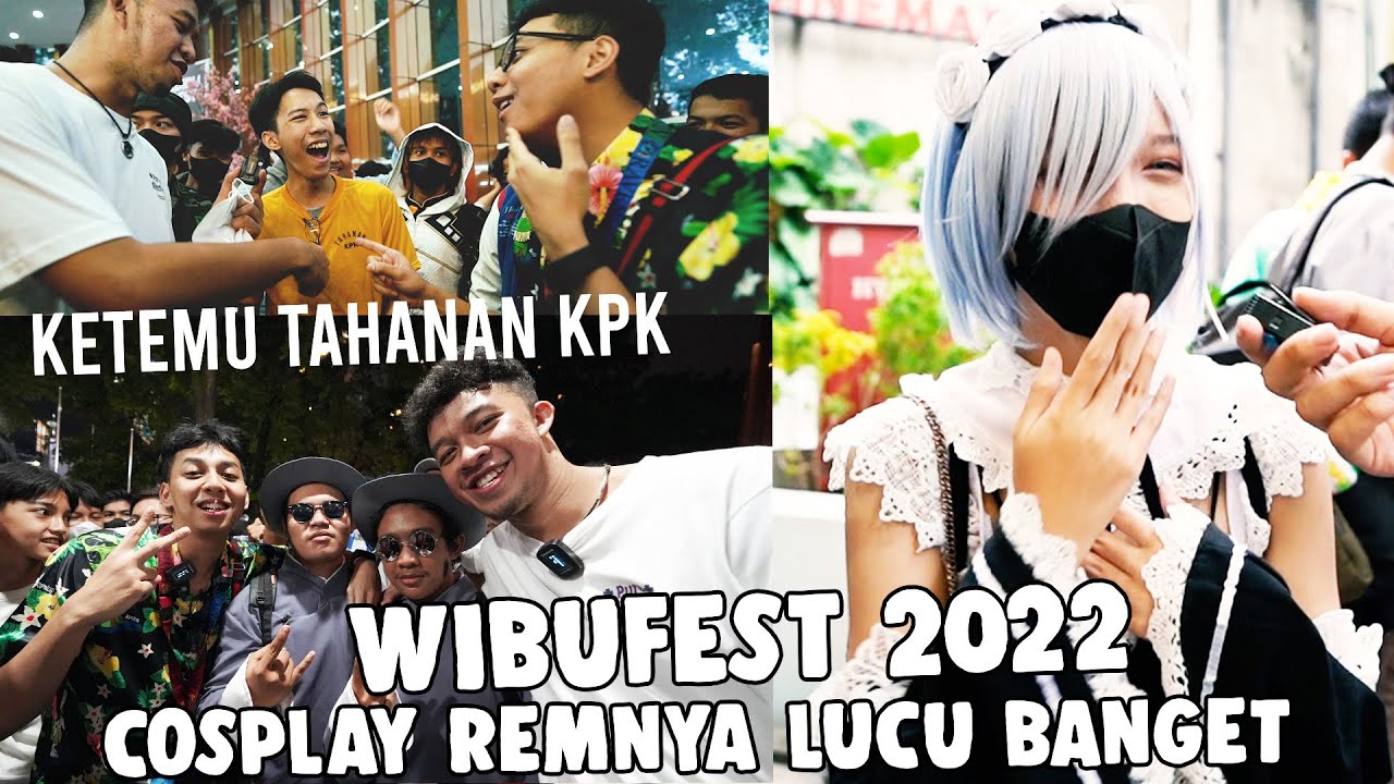 WAWANCARA DI EVENT WIBU ADA YG COSPLAY JADI TAHANAN PENJARA !! - YouTube