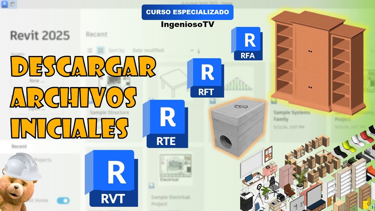 06. Descargar Librerías y Plantillas necesarias para REVIT | Curso ...
