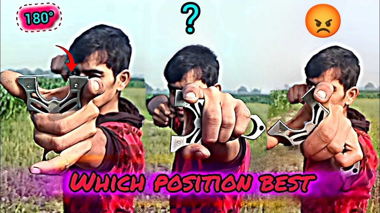 Which position best slingshot Aming point. - YouTube