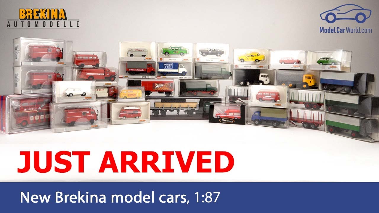 Brekina Just arrived - New model cars in scale 1:87 - YouTube