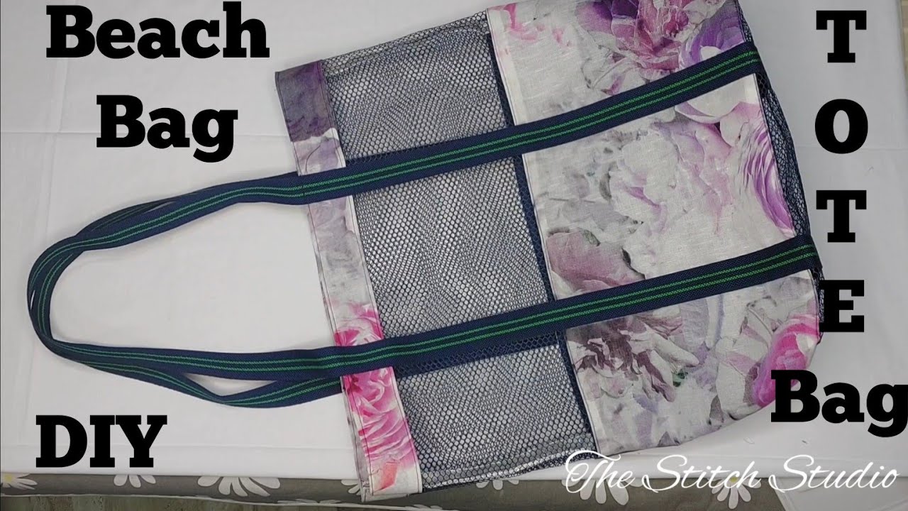 Tote Bag , Mesh Bag , Beach Bag - YouTube