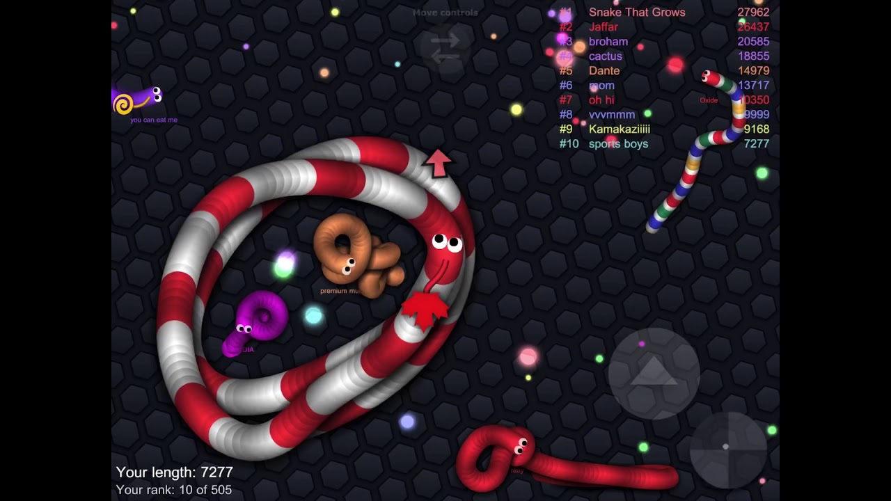 Slither.io gameplay #1 - YouTube