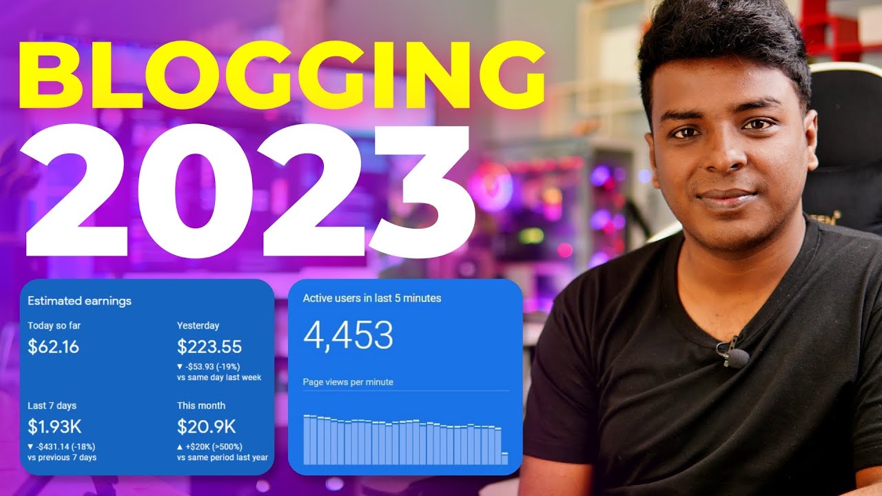 Blogging in 2023 🔥🔥🔥 - YouTube