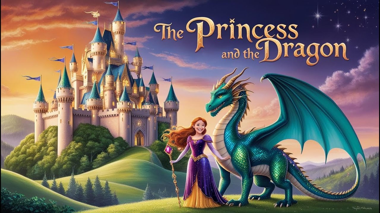 The Princess and the Dragon | A Magical Fairy Tale Story for Kids & All ...