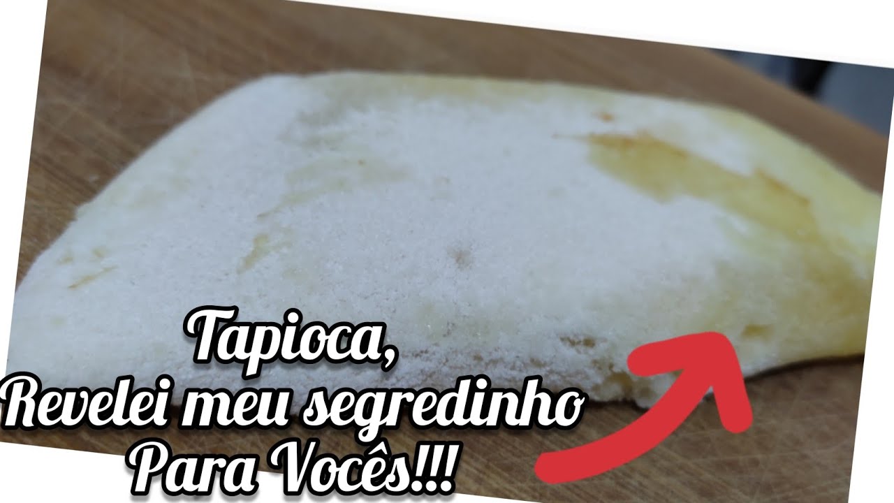 COMO FAZER UM TAPIOCA, SEM FICAR DURA OU EMBURAXUDA!!! SUPER FOFINHA E ...