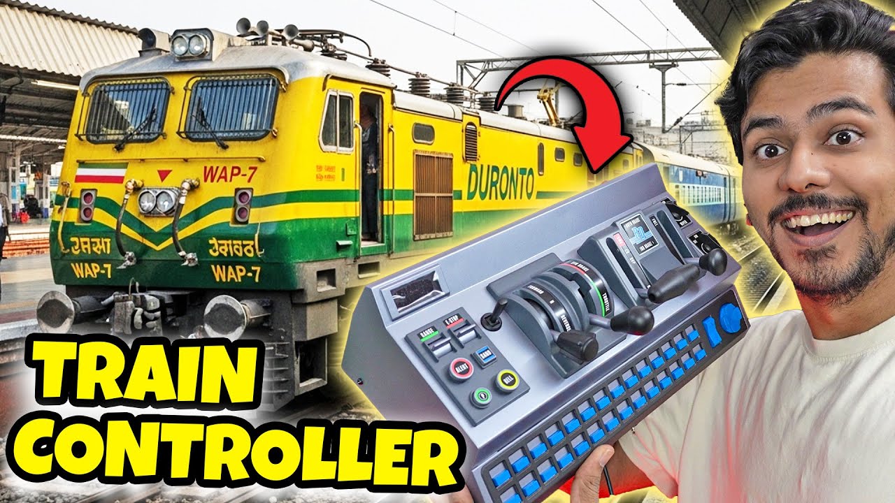The Ultimate Train Simulator Setup (RailDriver Controller) - YouTube