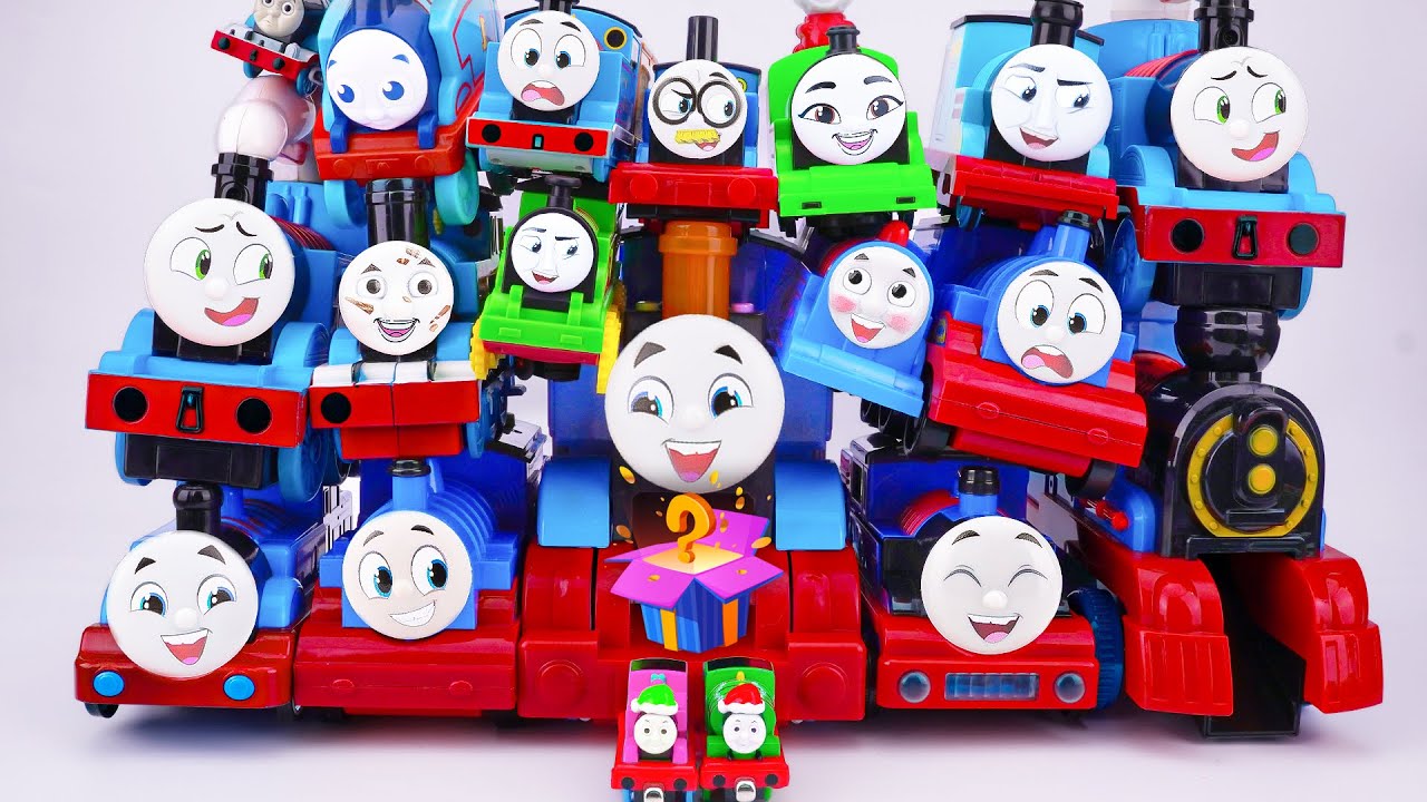 62 Minutes Satisfying with Unboxing Thomas & Friends World train toys ...