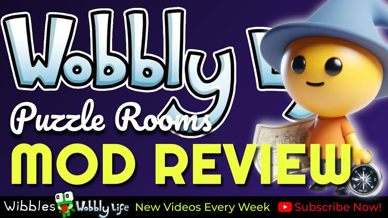 Lost in the Puzzle Maze! 😱🤯 | EPIC Wobbly Life SECRET Puzzle Rooms MOD Review and Playthrogh ...