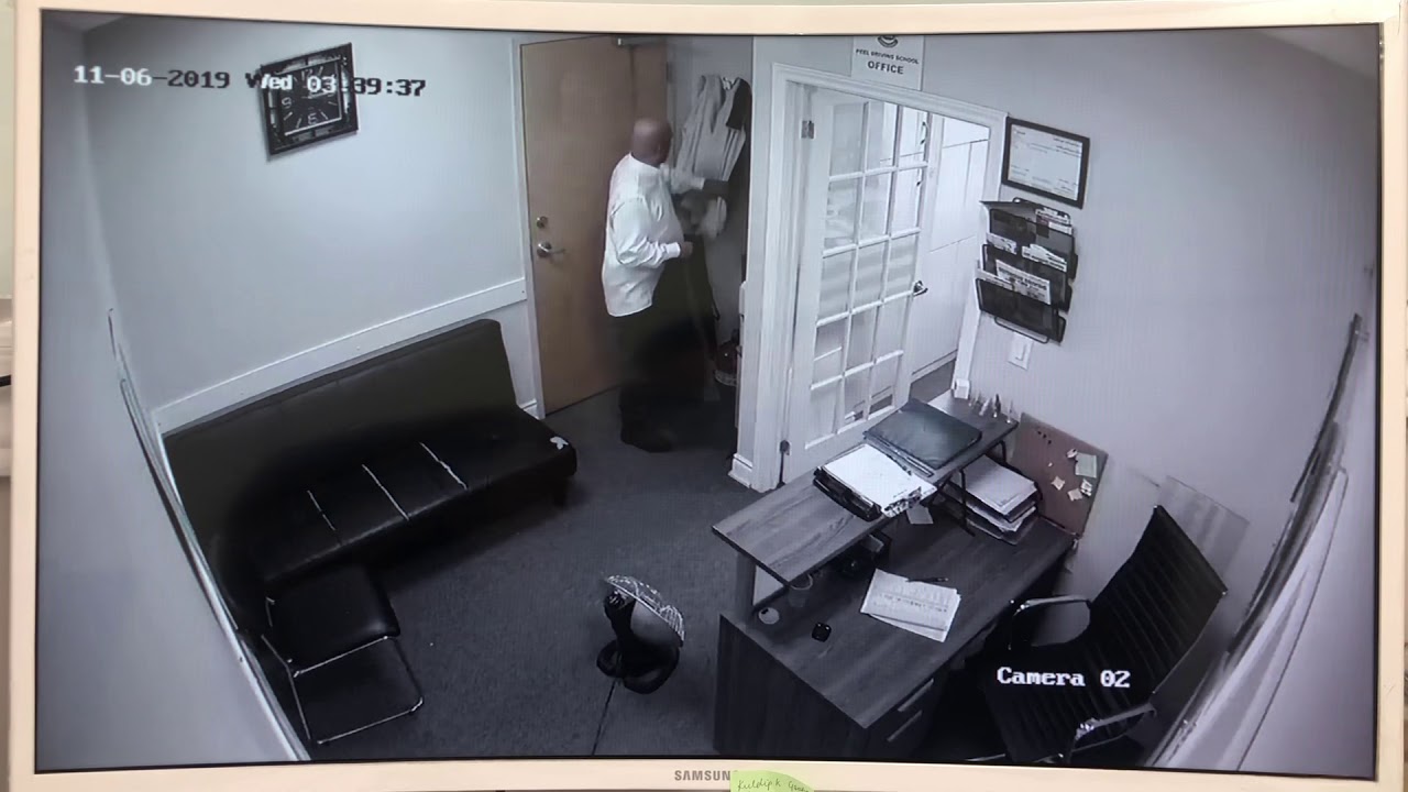 Theft from offices - YouTube