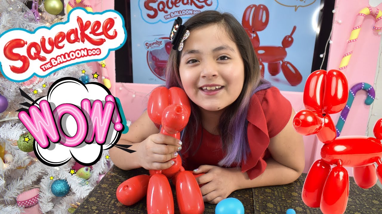 Squeakee the Balloon Dog ️ ¡La nueva mascota interactiva que reacciona ...