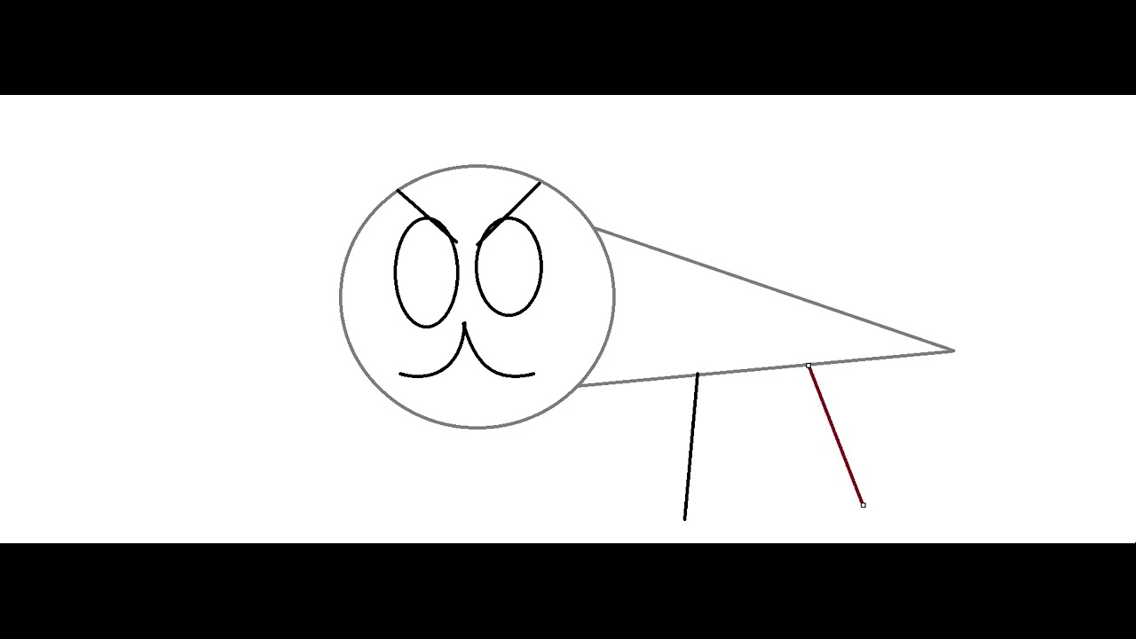 How To Draw Naily From BFDI On MS Paint - YouTube