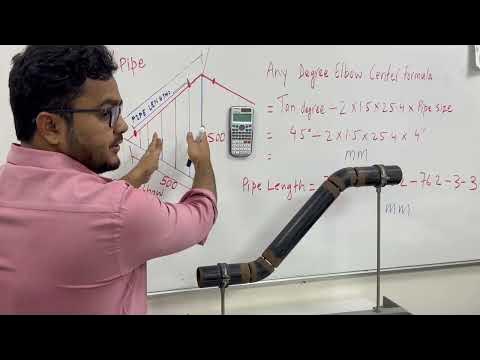 Calculating Pipe Length. Pipe Length. #piping - YouTube