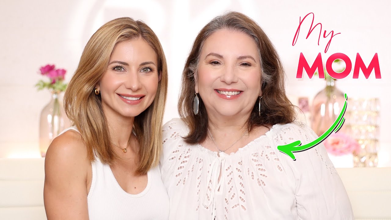 Makeup on My Mom! Easy, Flawless makeup on Mature Skin - YouTube