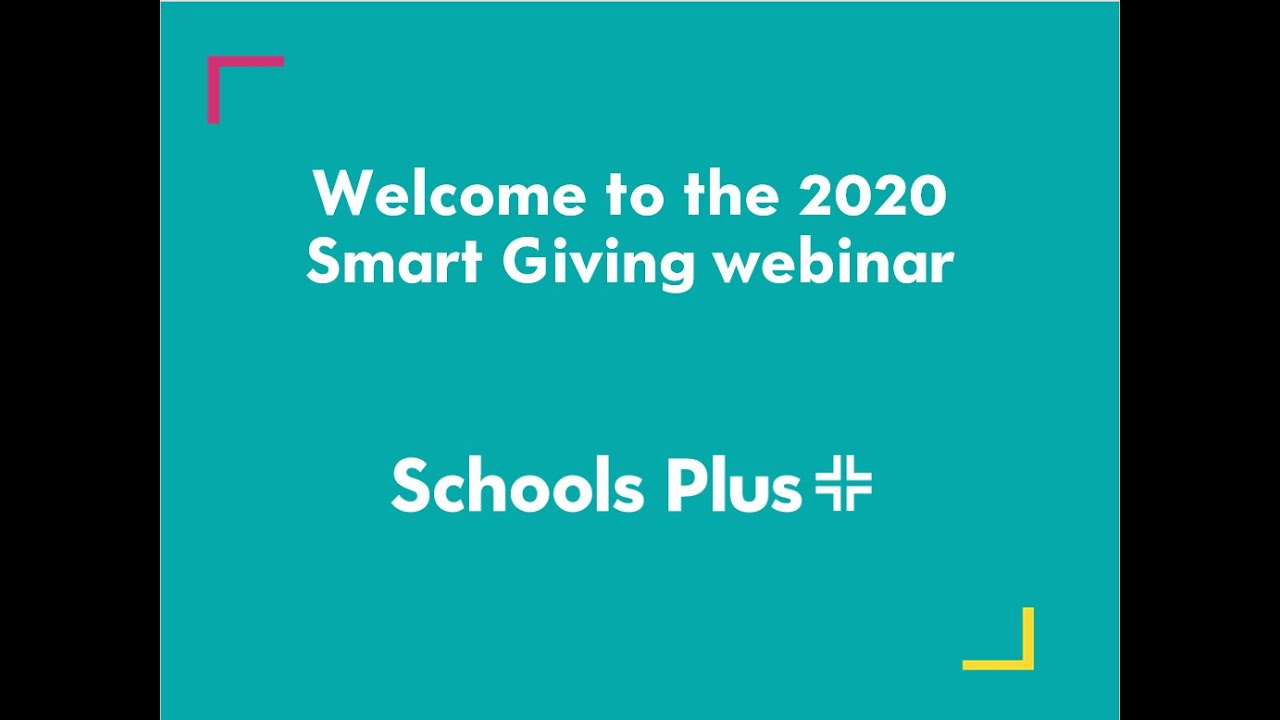 Smart Giving 2020 Round Webinar - YouTube