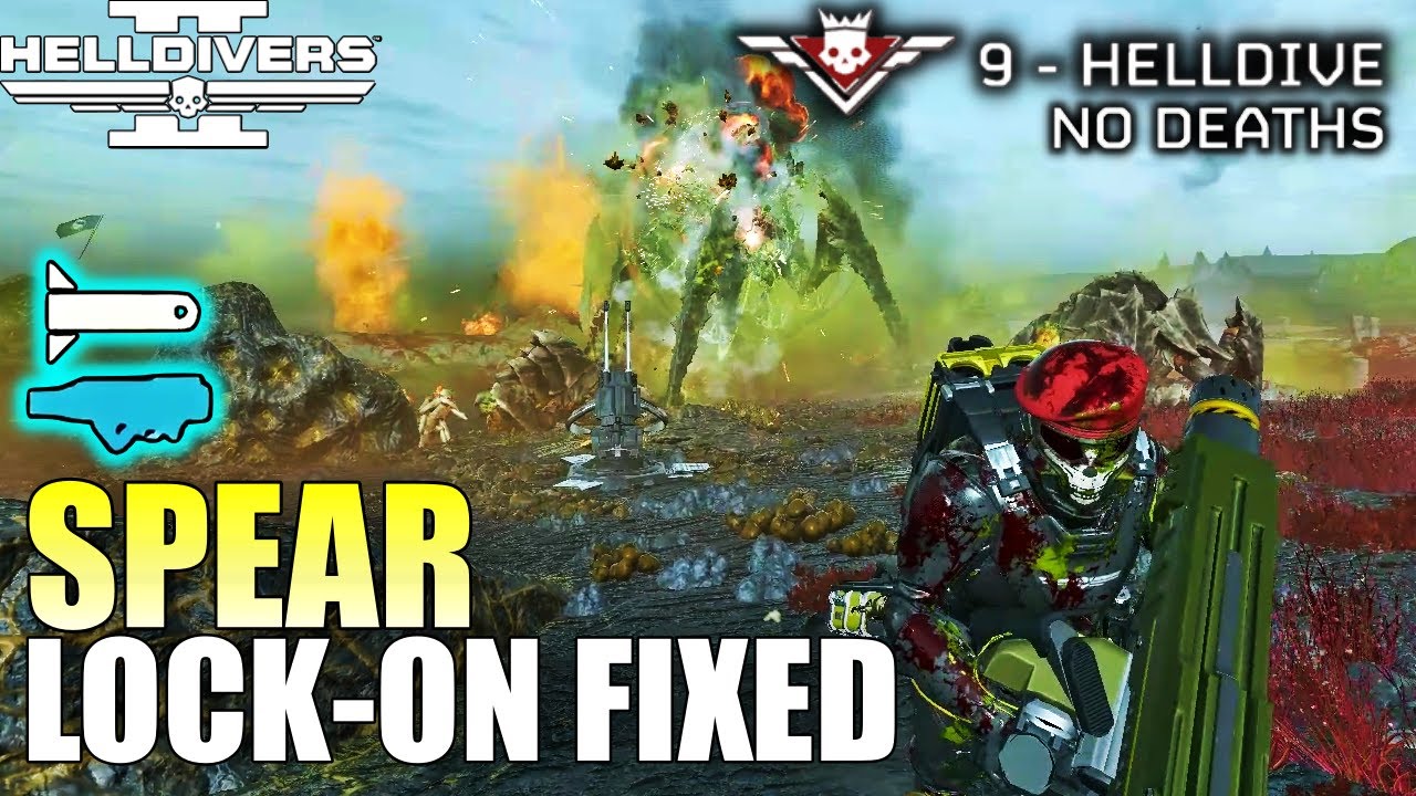 Helldivers 2 - SPEAR Gameplay (No commentary, Max difficulty, No deaths) - YouTube