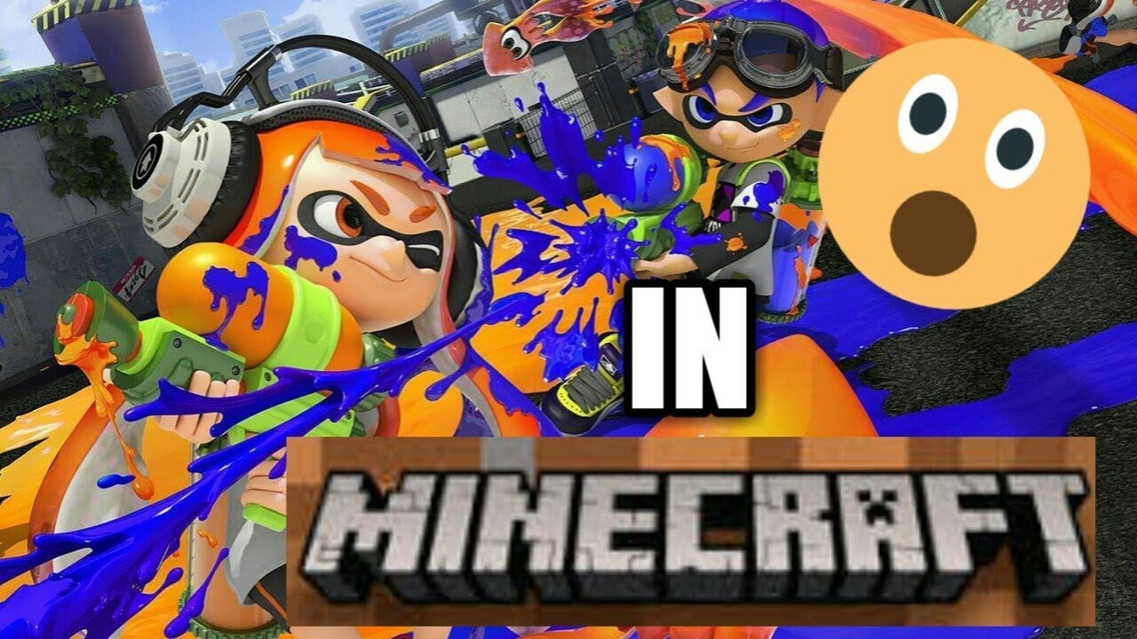 SPLATOON IN MINECRAFT?! - Brokenlens Server - PART 10 - YouTube
