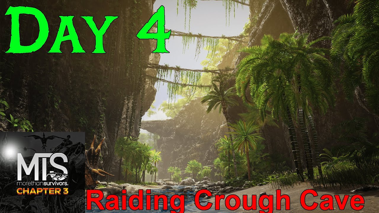 Online RAIDING The Most Broken Crouch Cave On MTS | ARK PvP - YouTube