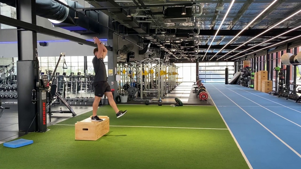 Plyometrics: Mixed Vector- Depth Rebound Single Leg Rotational - YouTube