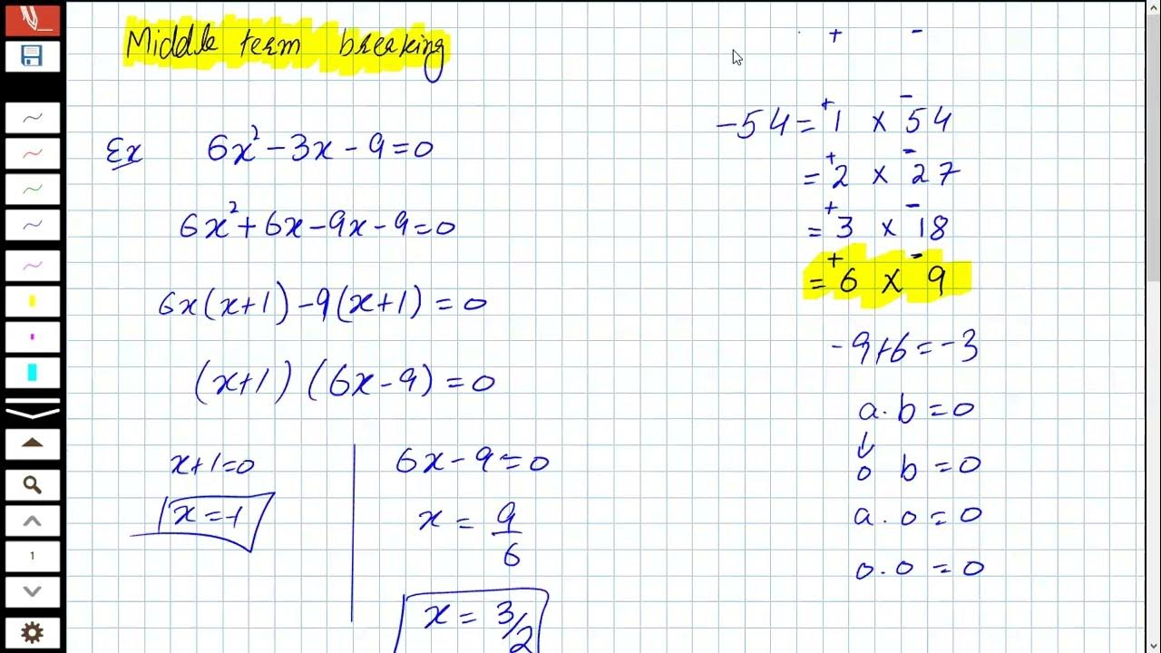 Mid term breaking || IGCSE / O LEVEL Mathematics || MUHAMMAD UMAR ZAHEER - YouTube