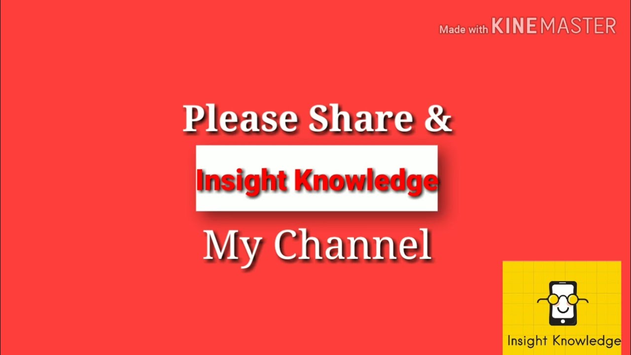 Introduction || Insight Knowledge || My Channel ©® - YouTube