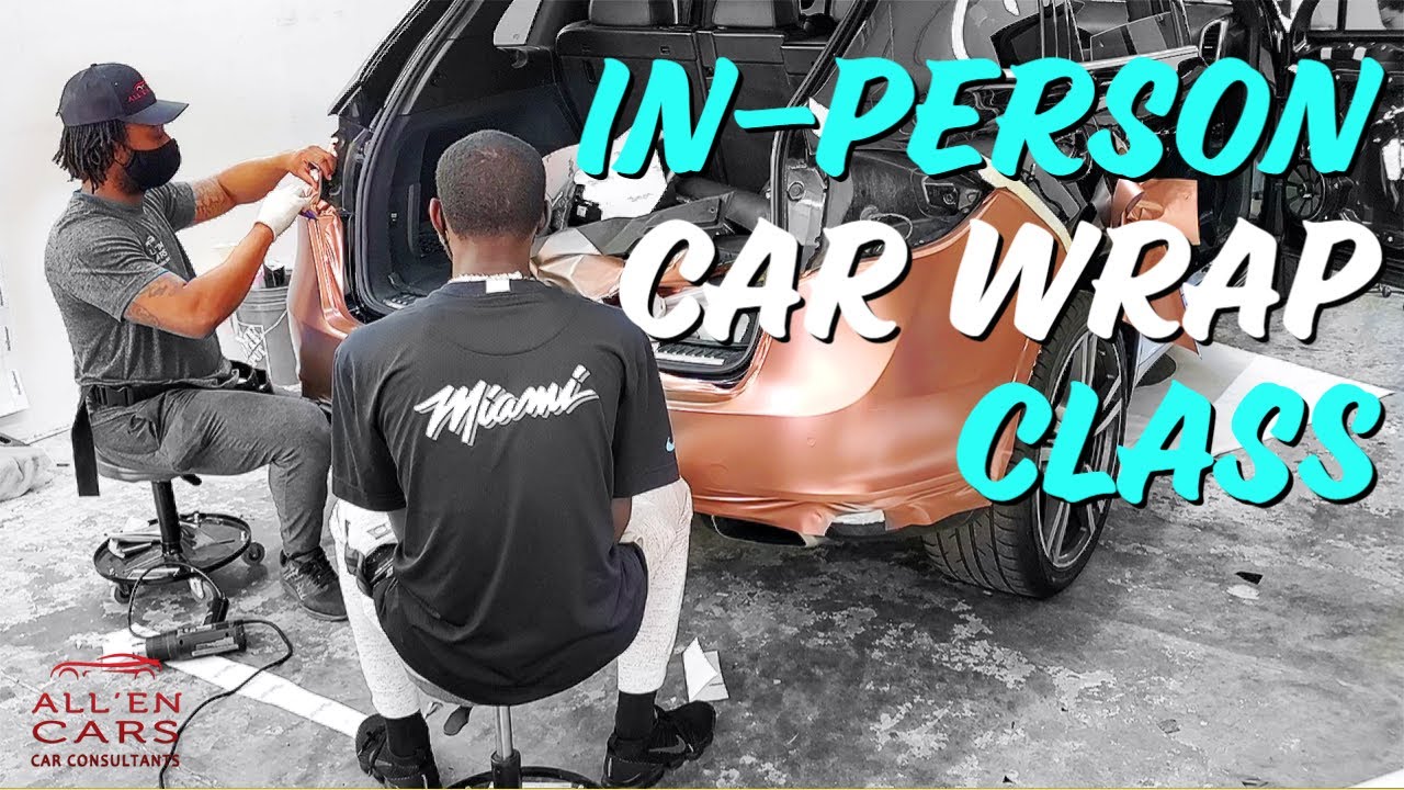 In Person Car Wrap Class - Miami Edition - YouTube