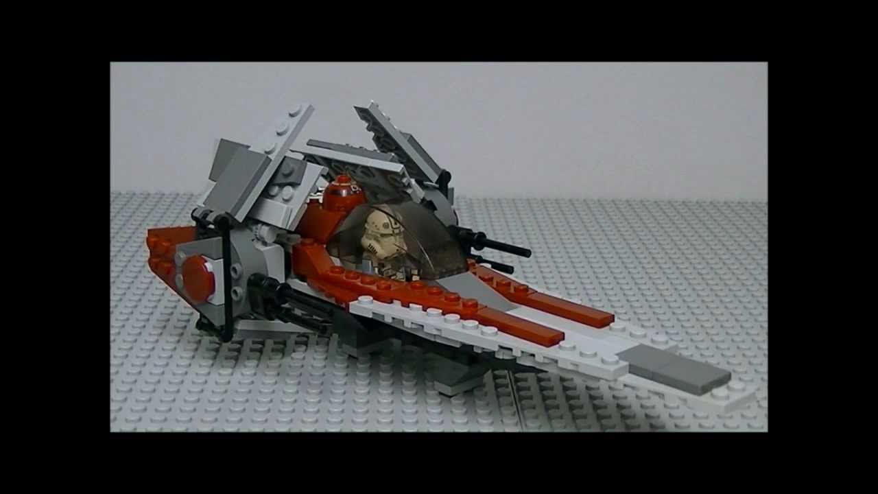 LEGO STAR WARS V-WING FIGHTER REVIEW - YouTube