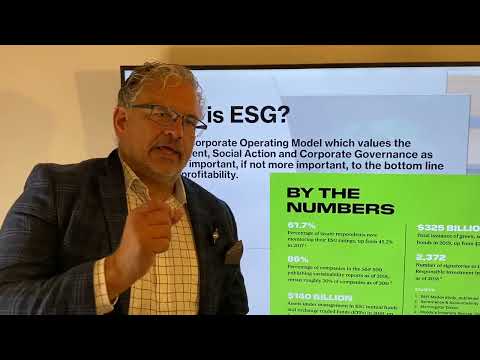#01 - What is ESG? Introduction and Overview of ESG Seminar Series - YouTube