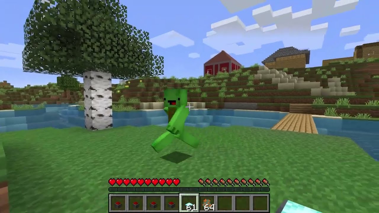 Scary KNUCKLES.EXE attacked JJ and Mikey house! Challenge from Maizen ...