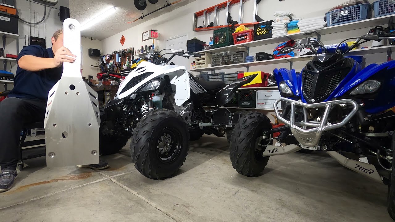 2021 Raptor 700R SE GYTR Protection and Ride - YouTube
