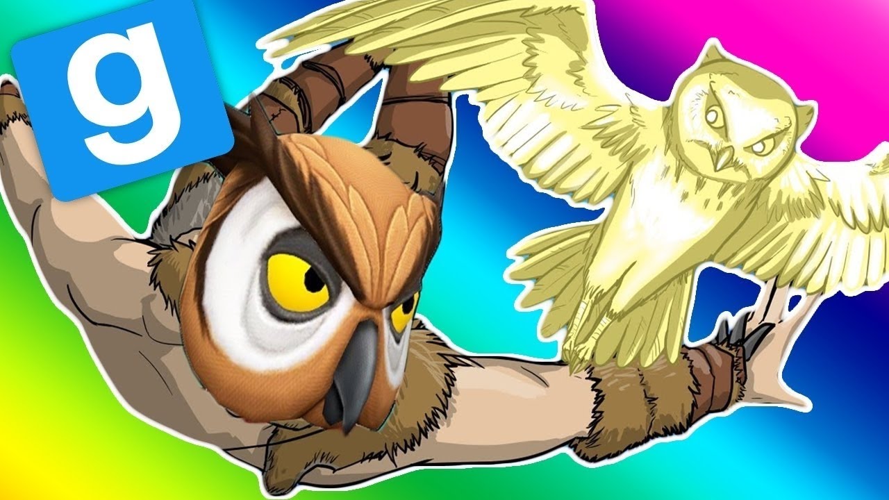 VanossGaming Gmod Hide and Seek - Racoon Bird! (Garry's Mod) - YouTube
