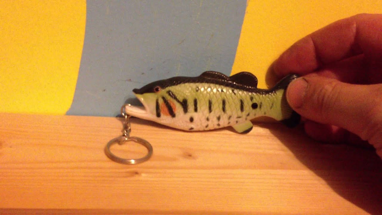 Singing Fish - Key ring mini version - YouTube