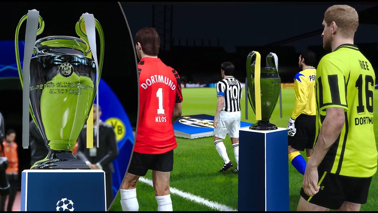 FINAL UCL 1996/97 JUVENTUS VS BORUSSIA DORTMUND | PES 2021 - YouTube