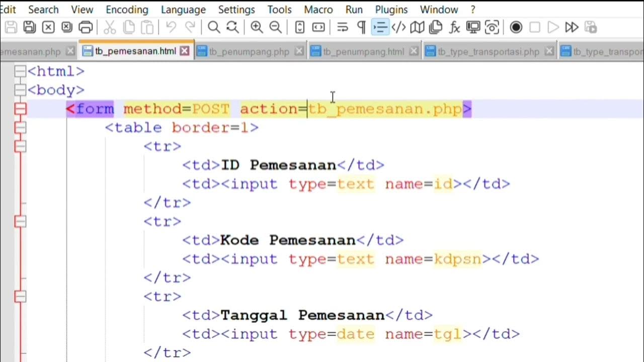 TUTORIAL MEMBUAT APLIKASI SEDERHANA MENGGUNAKAN HTML DAN PHP - YouTube