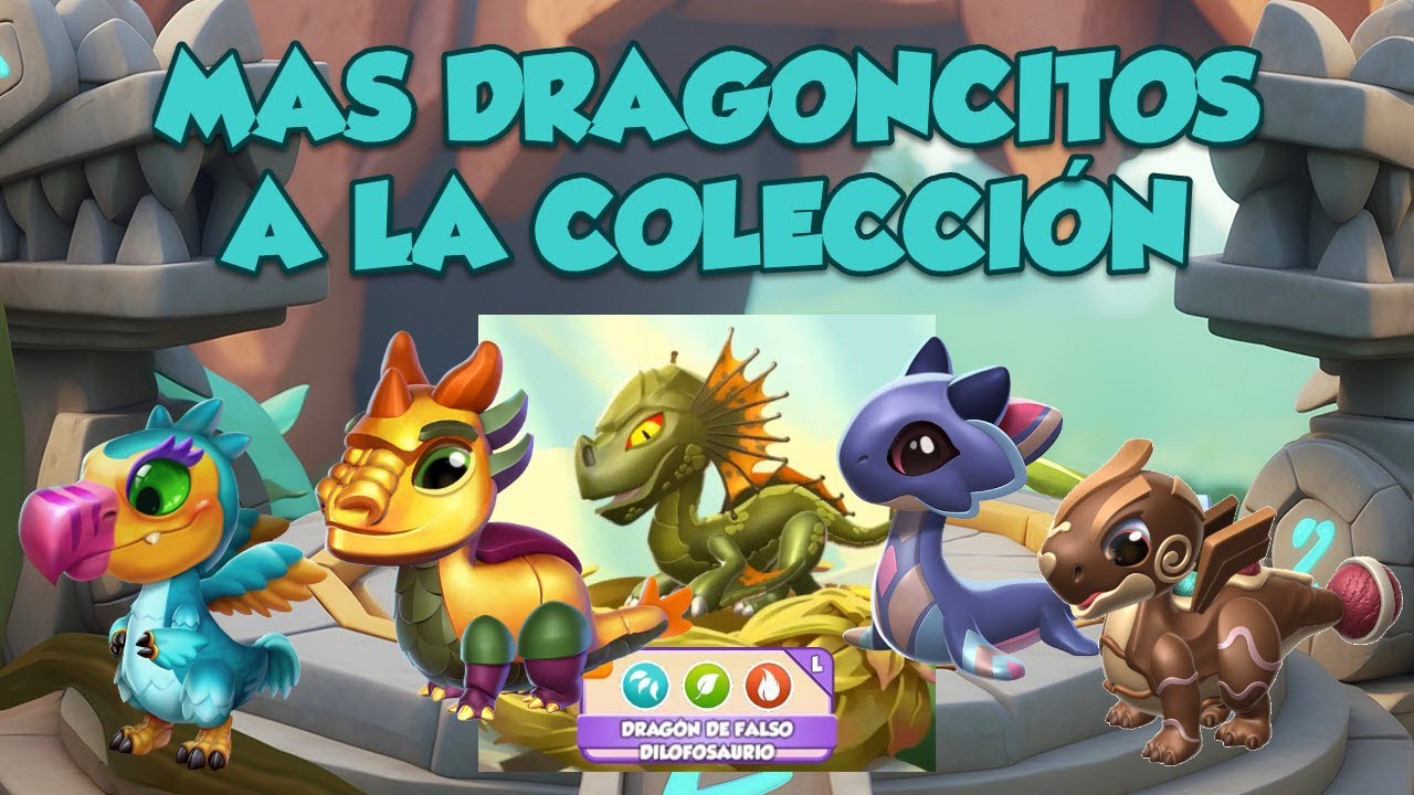 Conseguí nuevos dragoncitos para mi colección ⭐Dragon Mania Legends ...