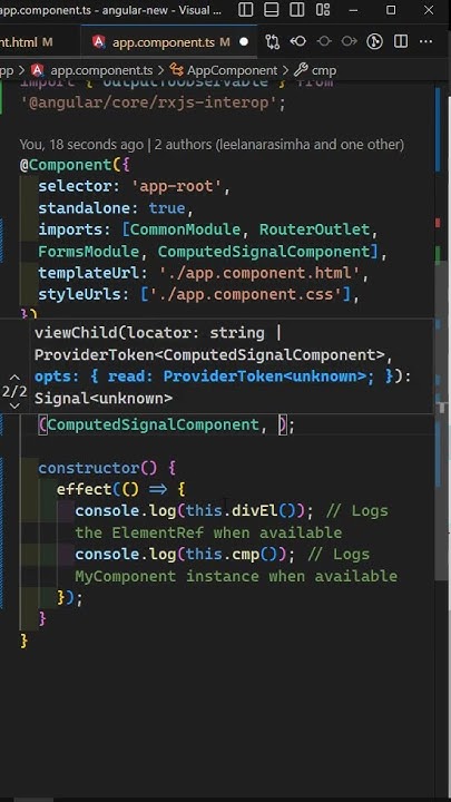 🔍 Angular Queries with Signals: Learn ViewChild, ViewChildren & Options Explained! 📘 - YouTube