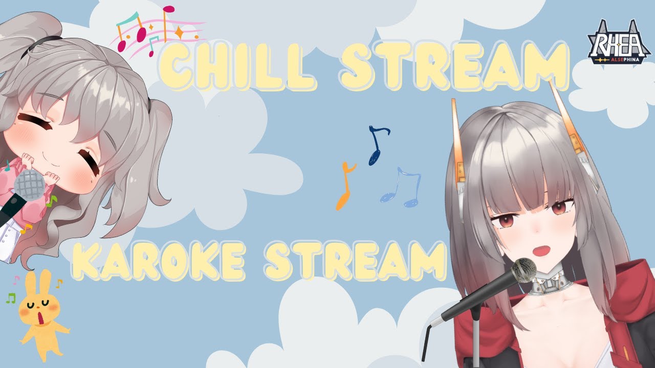 【KARAOKE STREAM】NYANYI SANTAI BERSAMA 【ALSEPHINA RHEA】 - YouTube