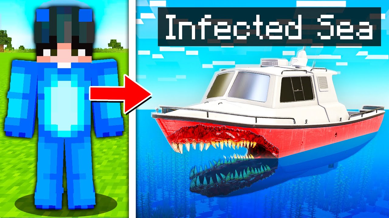 Morphing Into INFECTED SEA To Prank My Friend! - YouTube