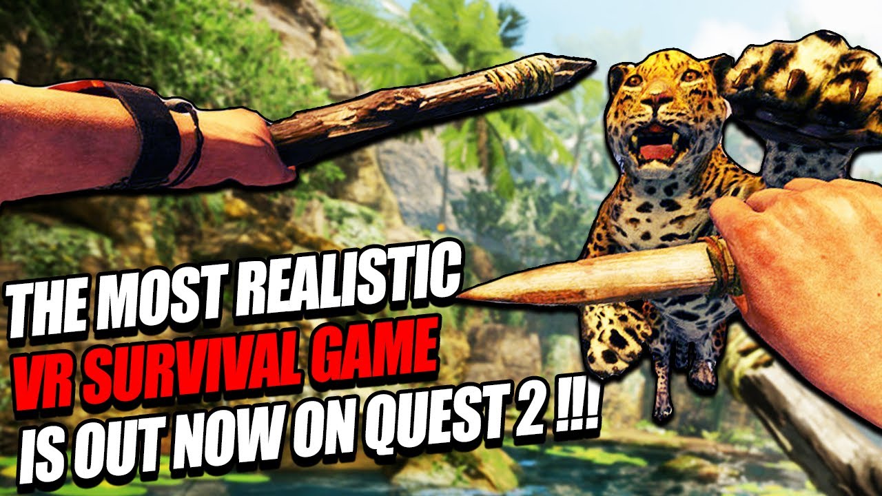 THE MOST REALISTIC VR SURVIVAL GAME EVER | Green Hell VR Quest 2 ...