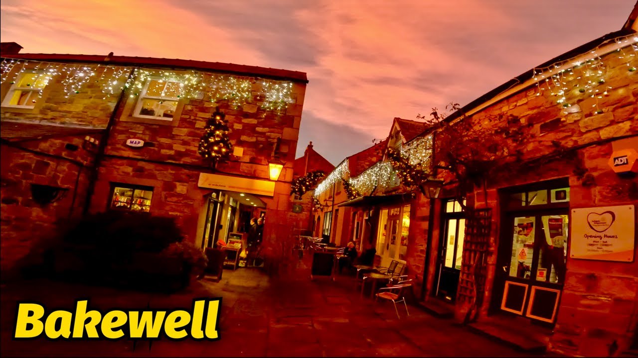 A Walk Around The Beautiful Market Town of Bakewell - YouTube