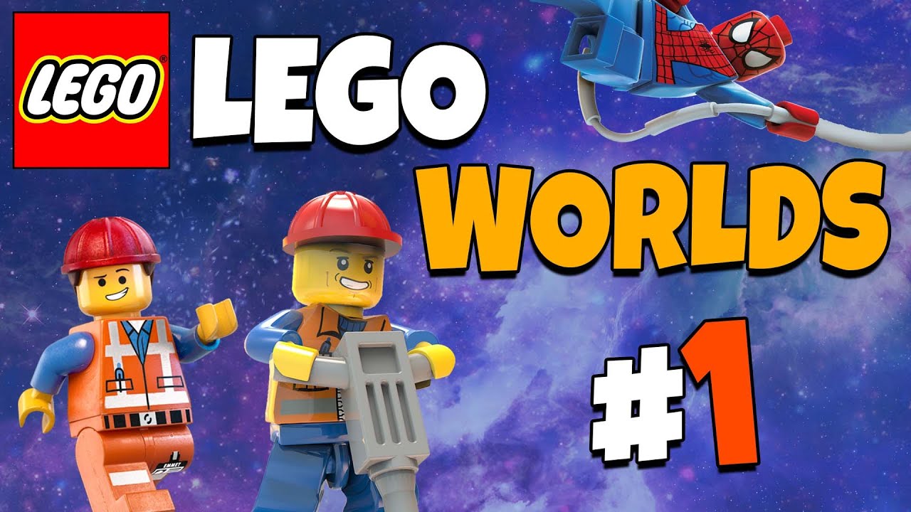 Lets Build a Modern City in Lego Worlds - Episode 1 - YouTube