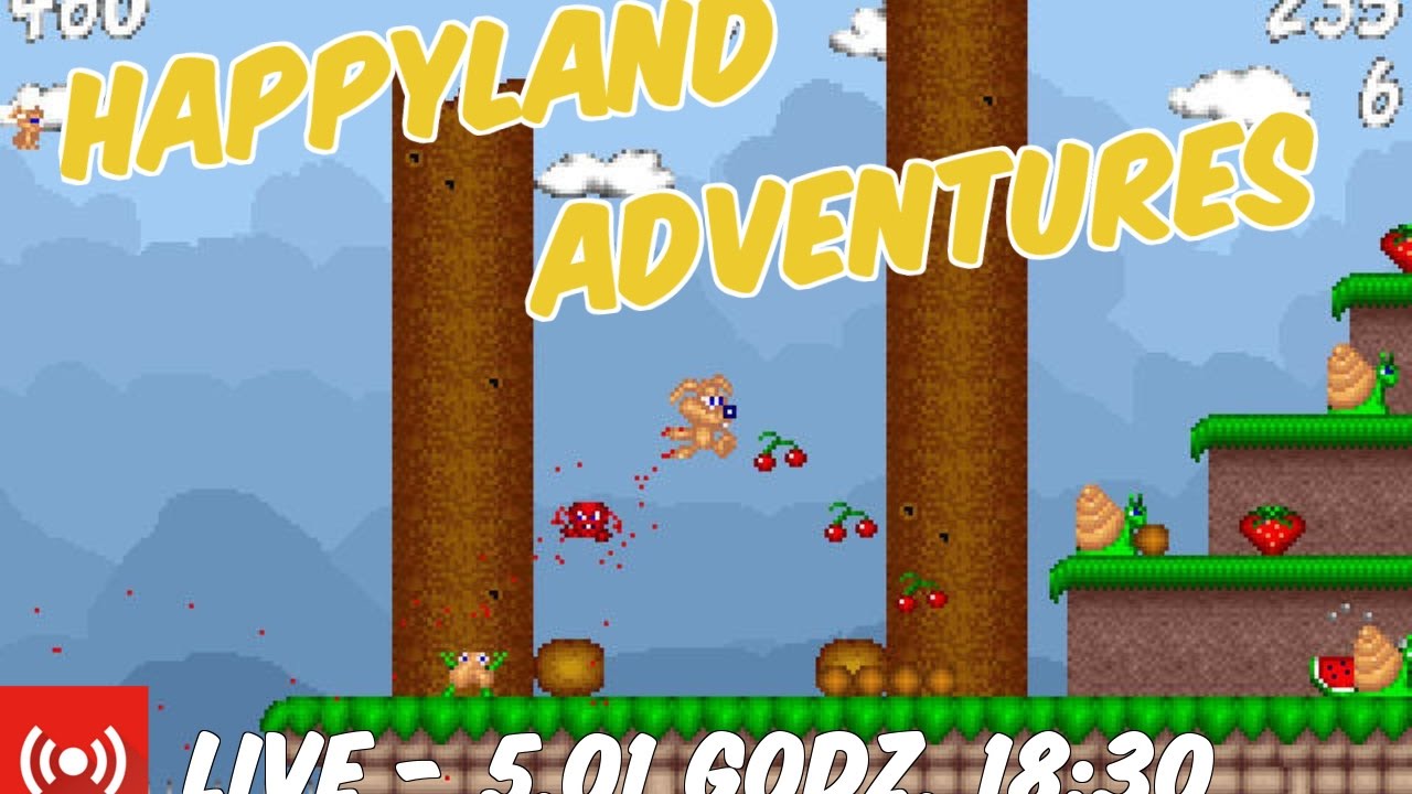 [🔴 LIVE!] Happyland Adventures - Sentymentalna i najlepsza gra z ...