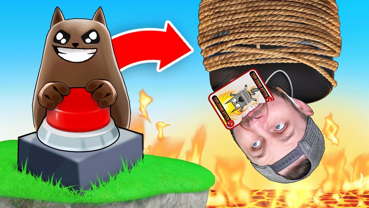 I EXPLODED My Friends Using Kittens (Exploding Kittens 2) - YouTube