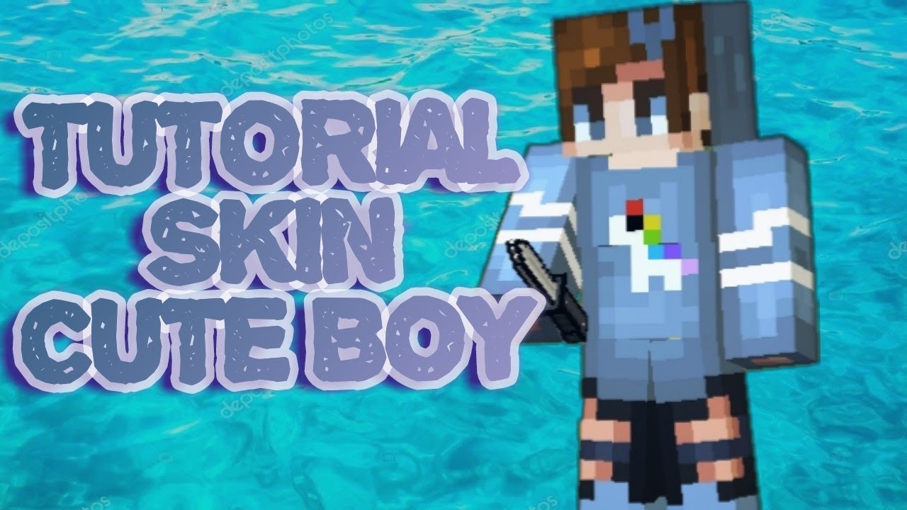TUTORIAL: Skin Cute Boy ( Pixel Gun 3D) - Free Copy 🦄 - YouTube