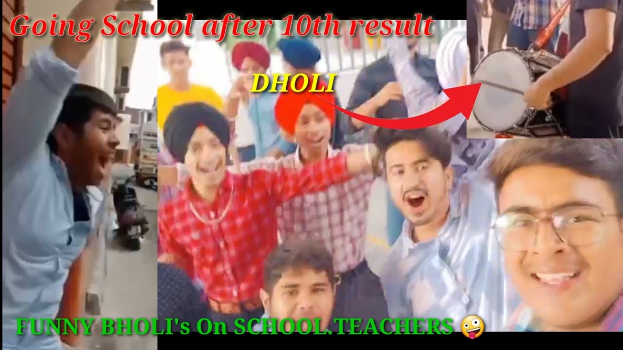 FUNNY BHOLI on school teachers | After 10 th class result | LAST TIME ...